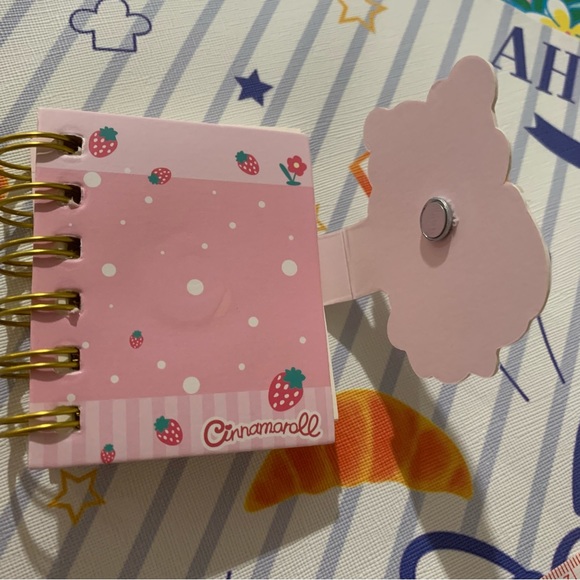 Sanrio | Office | Cinnamoroll Mini Notebook With Magnet Closure | Poshmark